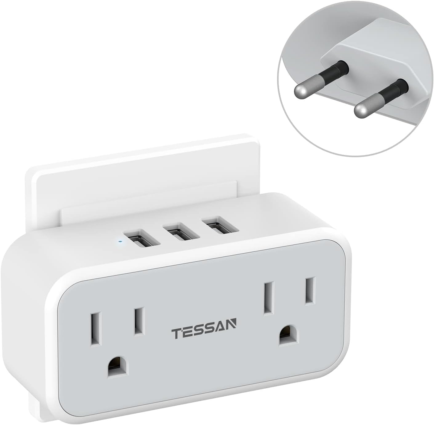 Spain Greece France Travel Power Adapter, Type E/F International Power ...