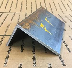 Amazon.com: 3 X 5 Steel Angle Iron 1/4 Thick 10" Long Welding Bracing ...