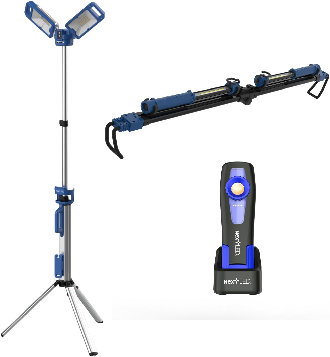 Amazon.com: NextLED Ultimate Auto Detailing Light Combo, 3 Lights in 1 ...