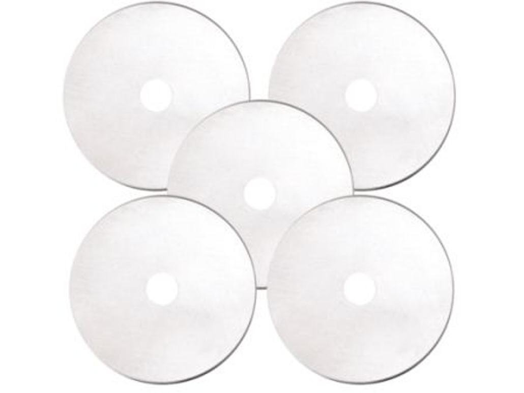 Fiskars Rotary Cutter 45mm Replacement Blades - 5-Pack - 45mm Stainless ...