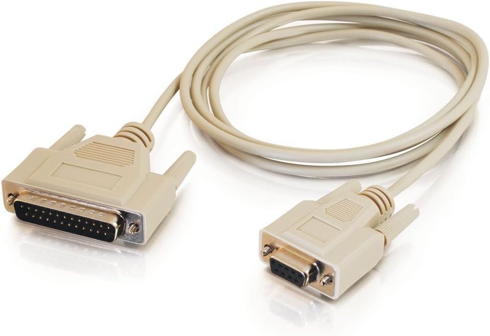 Amazon.com: Your Cable Store 6 Foot DB9 Female / DB25 Male Serial Port ...