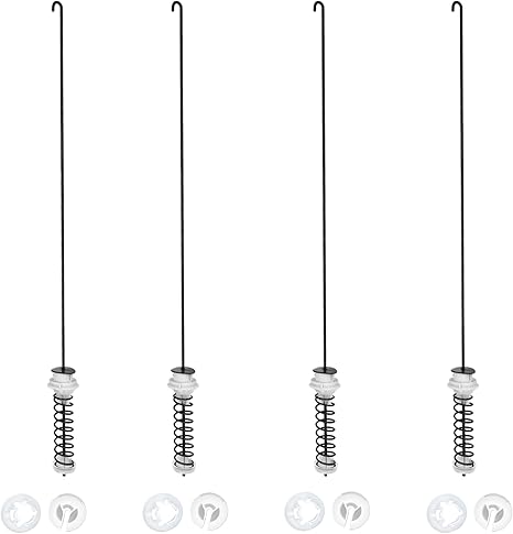 W11400156 W11187091 Kit de varillas de suspensión para lavadora (4 ...