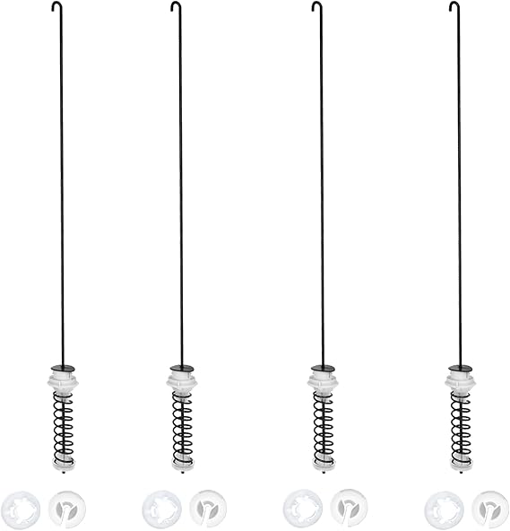 W11400156 W11187091 Kit de varillas de suspensión para lavadora (4 ...