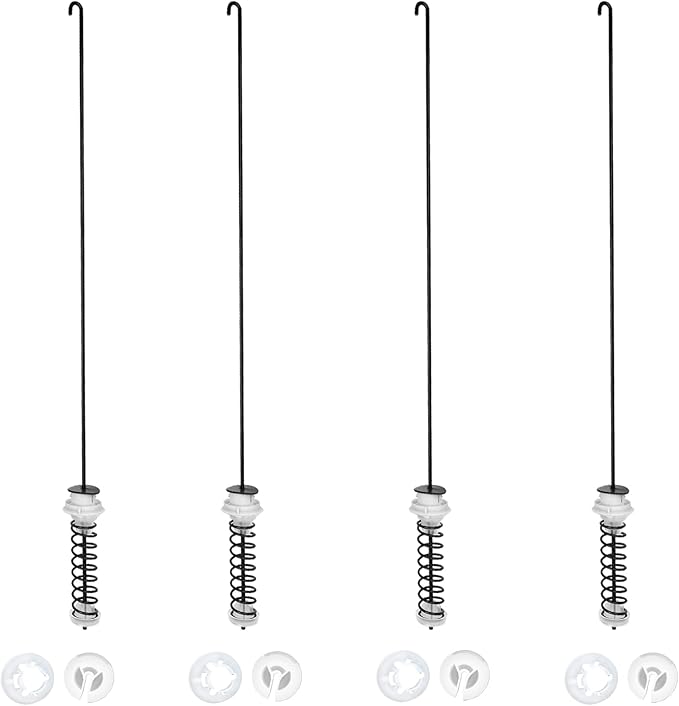 W11400156 W11187091 Kit de varillas de suspensión para lavadora (4 ...