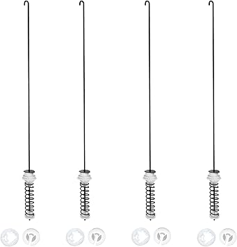 W11400156 W11187091 Kit de varillas de suspensión para lavadora (4 ...