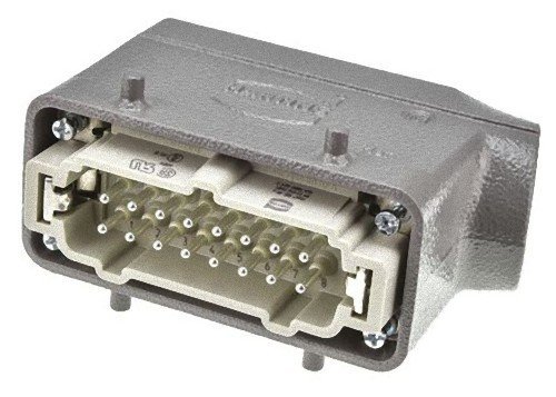 Amazon | HARTING ヘビーデューティ電源コネクタキット オス 16極 16A 500V 9330162601 | ICソケット ...