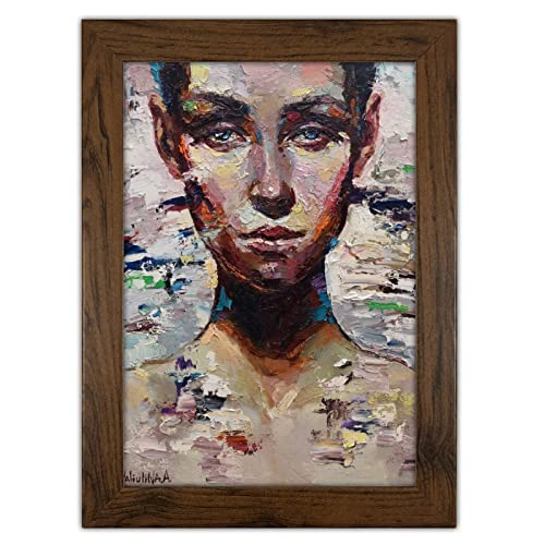 SM Decor Walnut A4 Picture Frame – Freestanding and Wall Mounted Photo ...