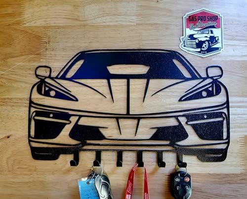 Amazon.com: Corvette c8 metal key fob holder : Handmade Products