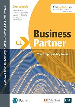 Business Partner C1 Coursebook with MyEnglishLab, Online Workbook and ...