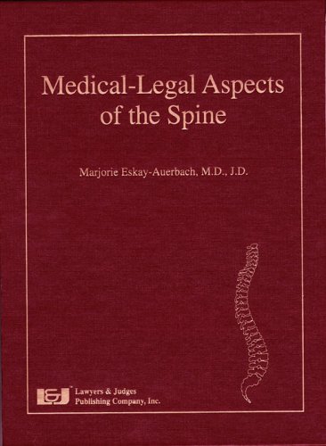 Medical-Legal Aspects of the Spine: 9781930056817: Medicine & Health ...