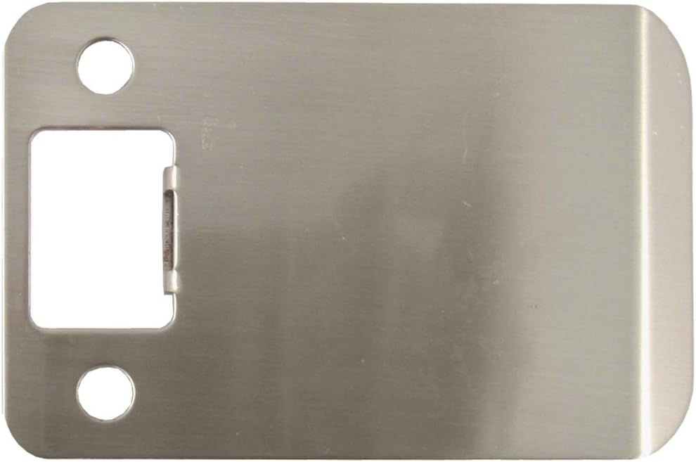 Round Corner Extended Lip Strike Plate, 2-1/4" x 3", (3-1/2" Overall ...