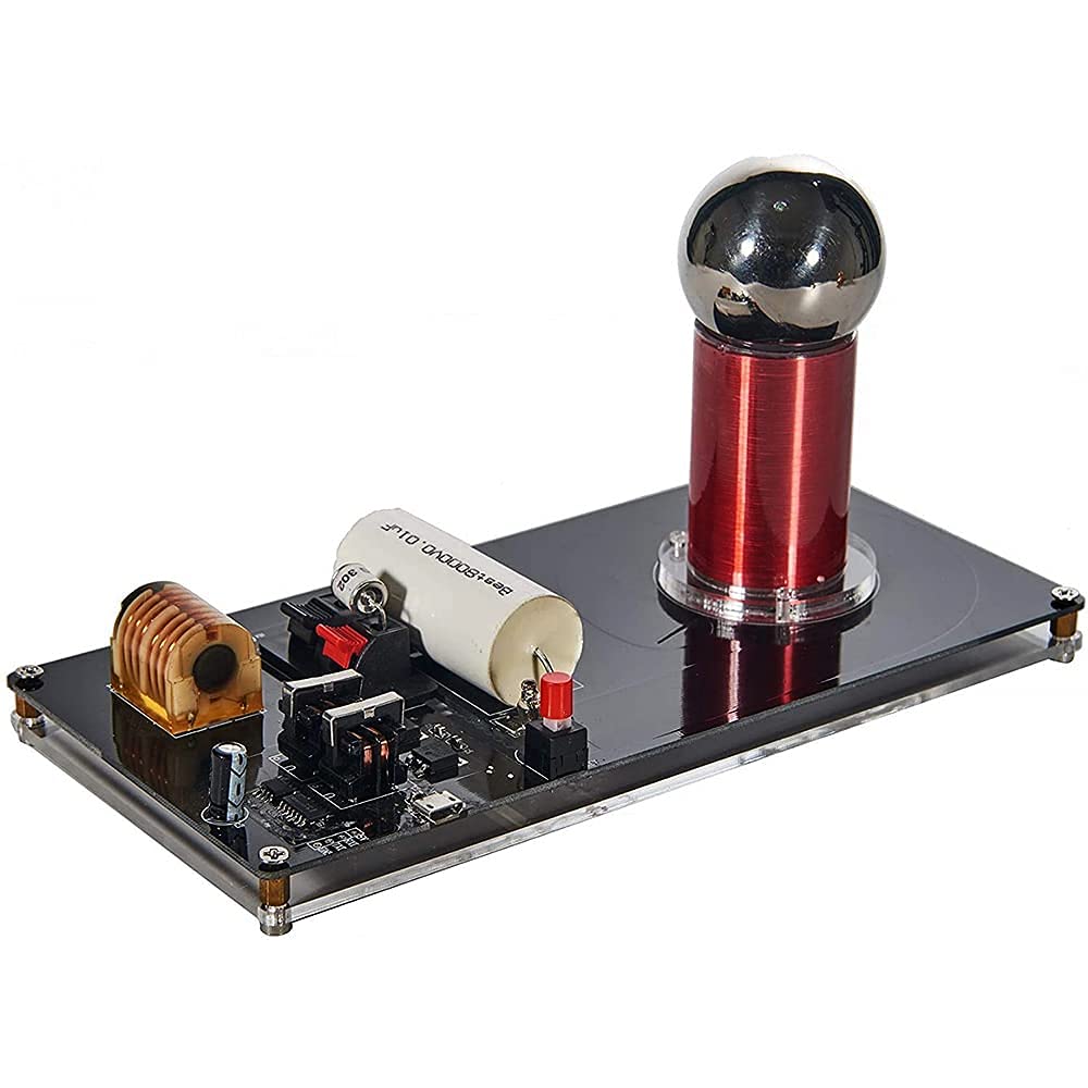 Buy AMYZ DIY Tesla Coil Kit with Power Supply,Spark Gap Tesla Coil ...