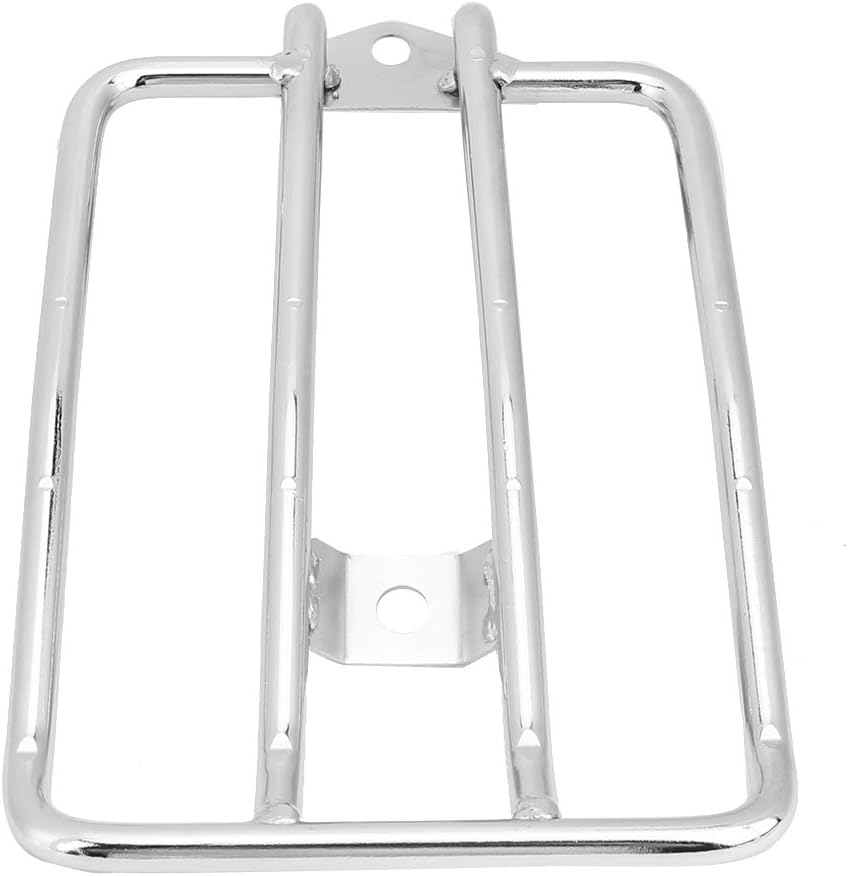 Motorcycle Luggage Rack, Motorcycle Universal Silver/Black Modified ...