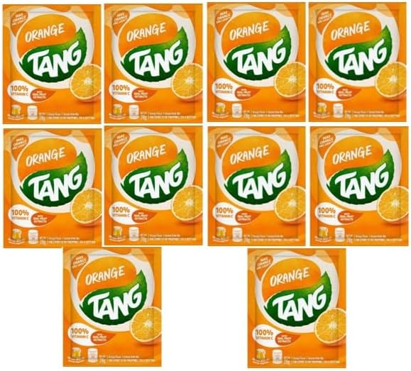 Amazon.co.jp: タング オレンジ TANG 19g 10袋 タング ジュース 粉末 部活 大量 フルーツ フィリピン 紅茶 夏の ...