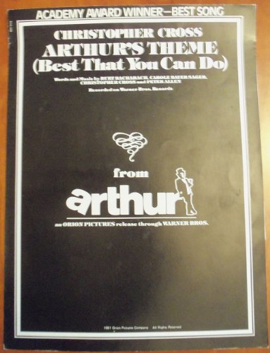 Christopher Cross Arthur's Theme (From Arthur) Recorded on Warner Bros ...