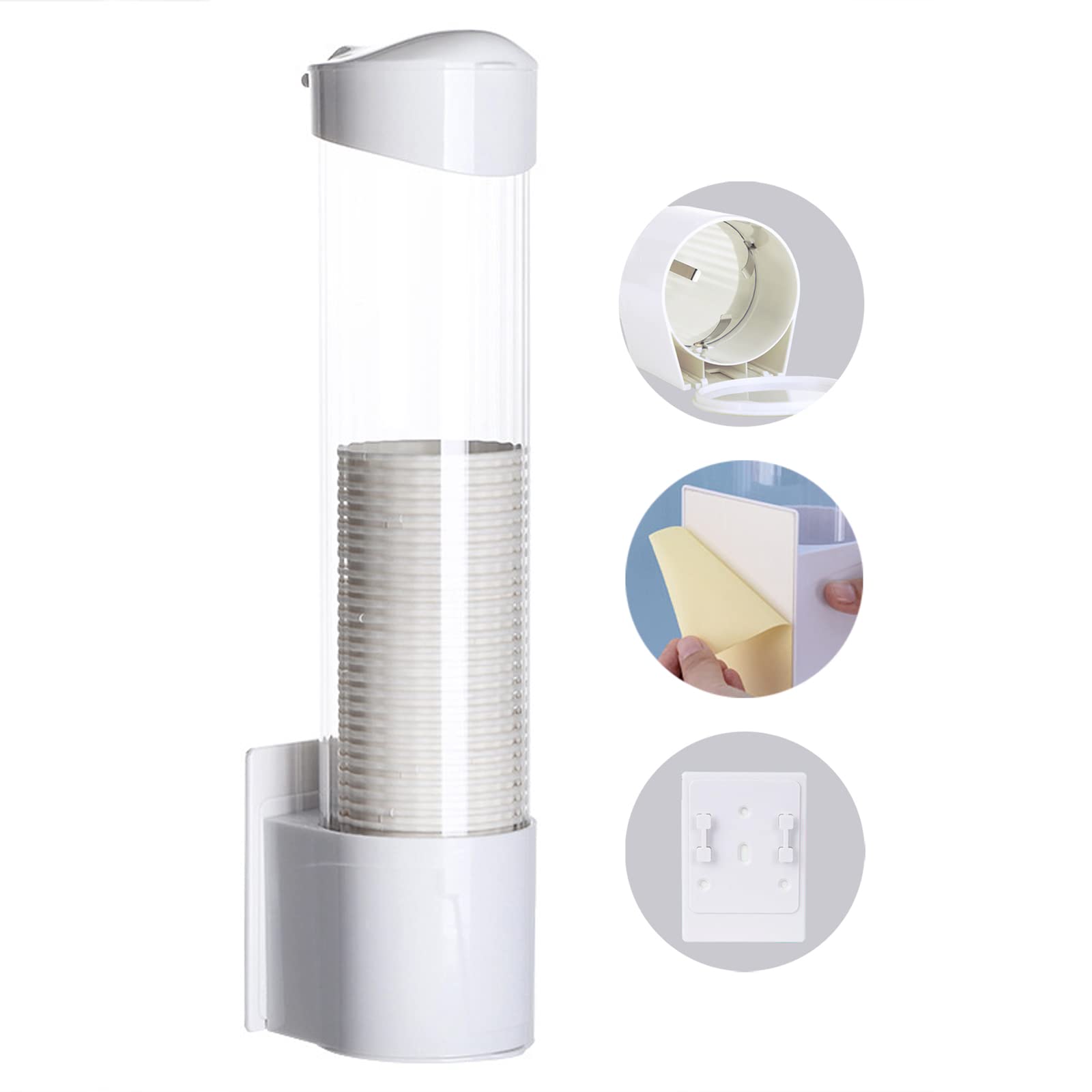 Amazon｜カップディスペンサー 使い捨て コップ 用 ホルダー 紙カップ