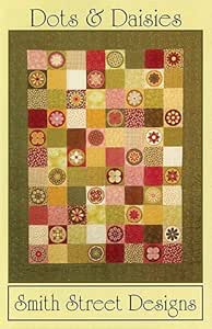 Amazon.com: Dots and Daisies Applique Quilt Pattern with Embroidery Cd ...