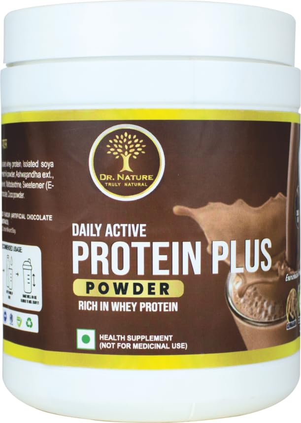 Daily Active Protein Plus Powder Whey Protein Drink Mix- 250GM ...