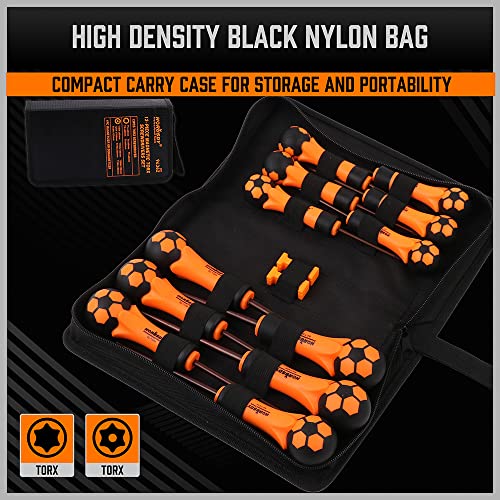 Snapklik.com : SEDY 13-Piece Magnetic Torx Screwdriver Set
