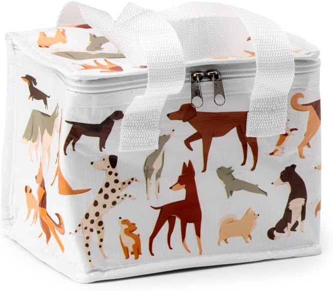 Puckator Cool Lunch Bag with Barks Dog Design Made Out of Recycled ...