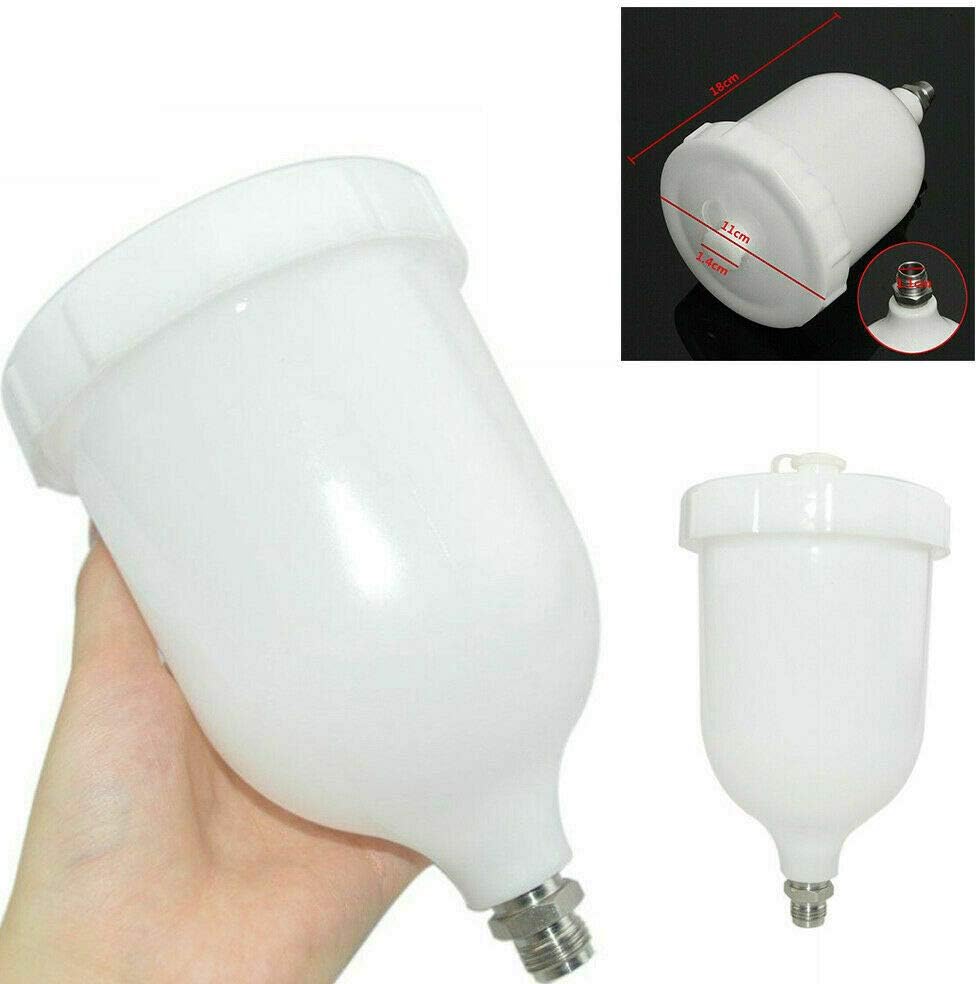 Amazon.com: Spray Gun Cup, MACHSWON 600ml Gravity Feed Air Spray Gun ...