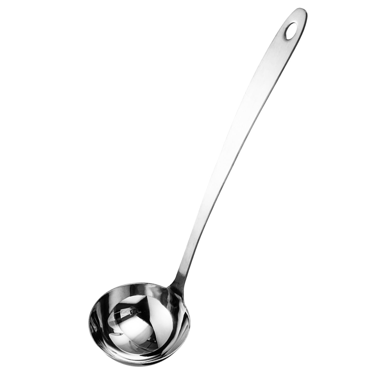 Amazon.com: Professional Stainless Steel Soup Ladle, 10.5" Comfort Grid ...