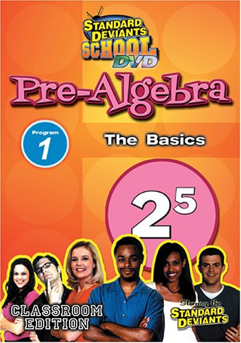 Amazon.com: Standard Deviants: Pre-Algebra Module 1 - The Basics : Standard Deviants School ...