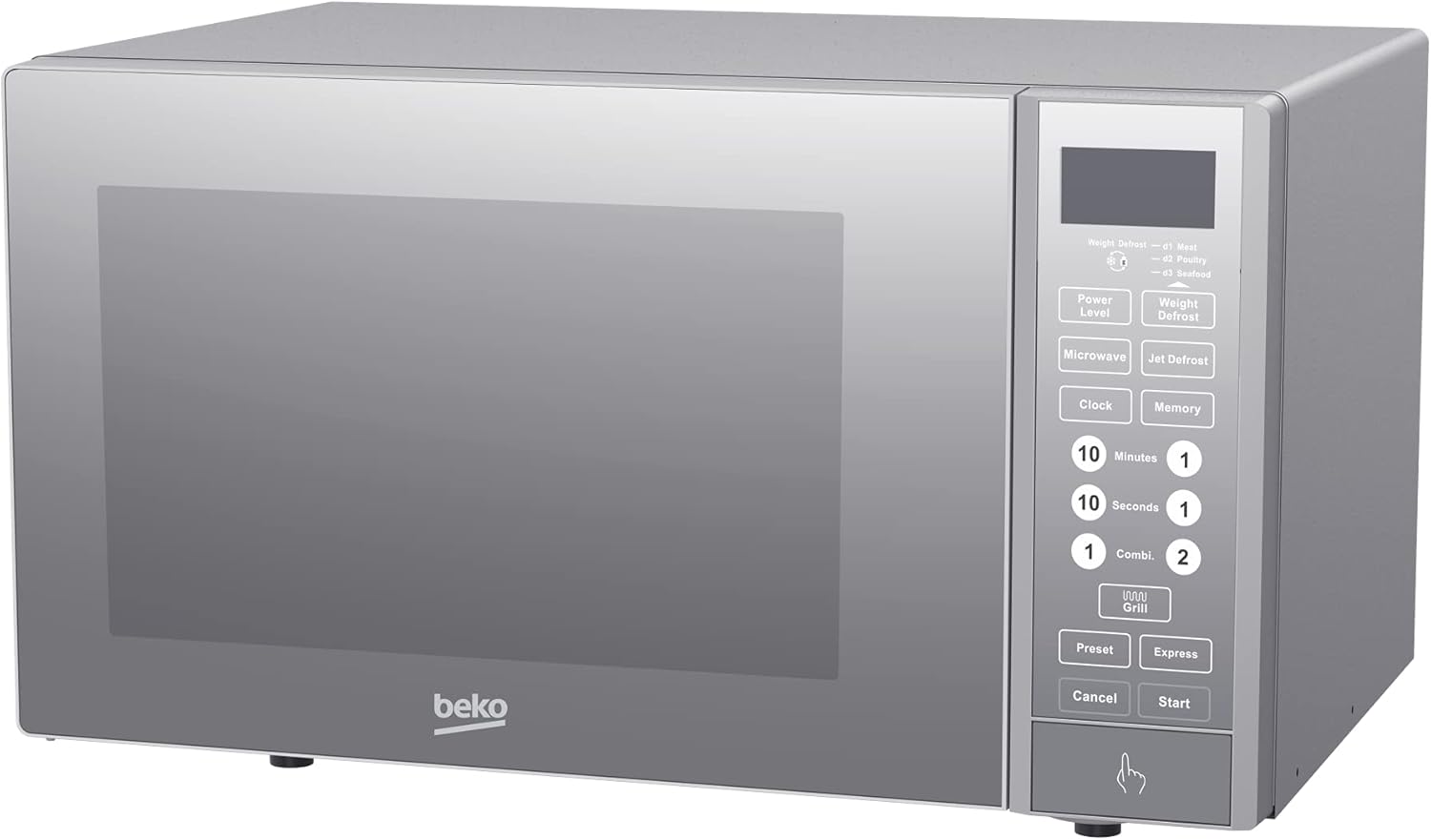 Beko MGF23330S Digital Microwave with Grill User Manual