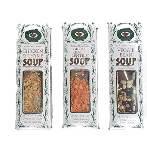 Amazon.com : Buckeye Beans & Herbs Soup Variety of 3 : Buckeye Veggie ...