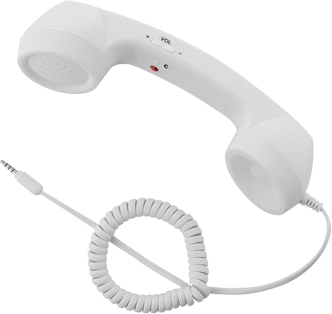 Amazon.com: CM Vintage Retro Telephone Handset Cell Phone Receiver MIC ...
