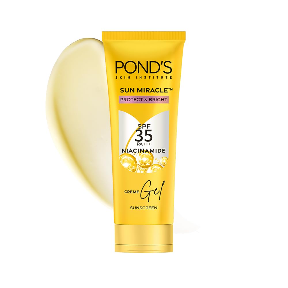POND'S Sun Miracle Spf 35 Pa+++ Crème Gel Sunscreen For All Skin Types ...
