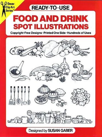 Ready-to-Use Food and Drink Spot Illustrations: Gaber, Susan ...