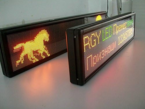 GOWE Indoor red programmable LED Signs with RS232 USB Wireless Digital ...