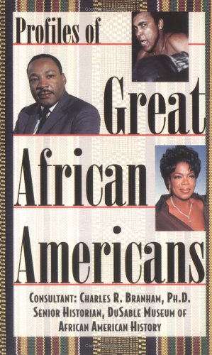 Profiles of Great Africans Americans: Consumer Guide, Charles R ...