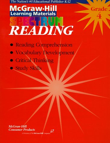 Spectrum Reading Workbook Grade 4 : Sra: Amazon.in: Books
