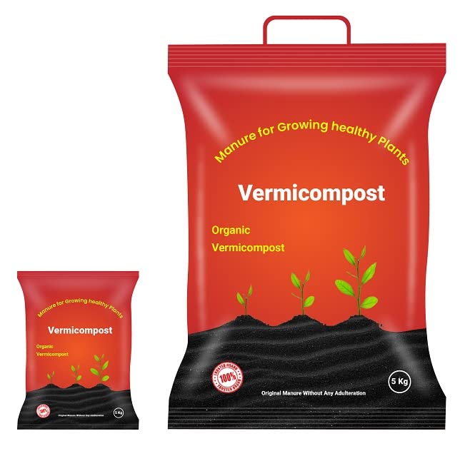 Cow Dung Organic Vermicompost: The Best Fertilizer Manure for Growing ...