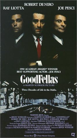 Amazon.com: Goodfellas [VHS] : Robert De Niro, Ray Liotta, Joe Pesci ...