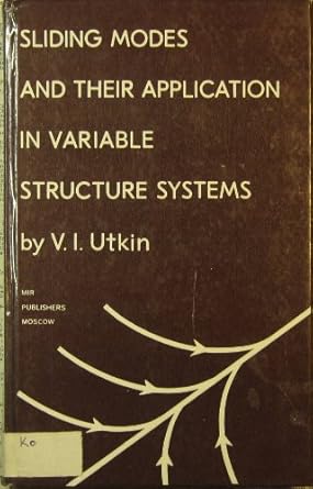 Amazon.com: Sliding Modes and their Application in Variable Structure Systems: 9780714712130: V ...