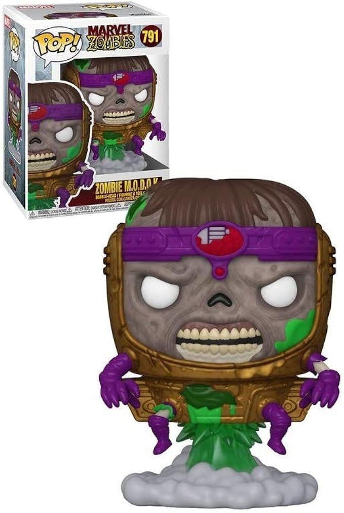 Amazon.com: Funko Pop! Marvel: Marvel Zombies - MODOK : Funko: Toys & Games