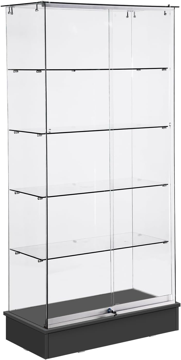 Amazon.com: HUZJIEHUI 36" W X 18" D X 72" H - Full Vision Showcase ...