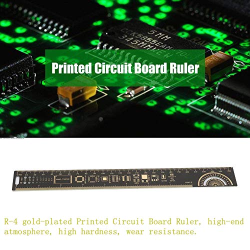 PCB Ruler, Multifunctional Ruler Electronic Engineers Ruler 10 inch ...