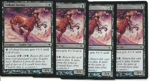 Amazon.co.jp: MTG Shards of Alara UNDEAD LEOTAU Foil Common Black ...