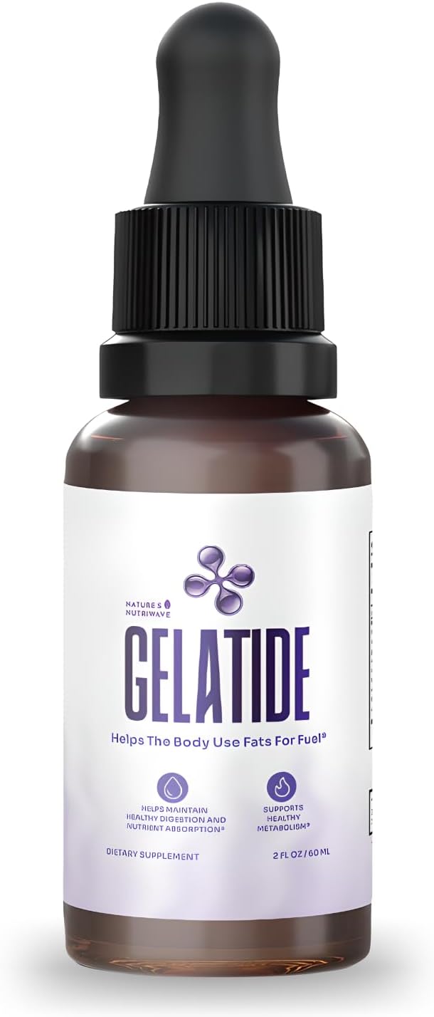 Amazon.com: GELATIDE Liquid Drops with Botanical Extracts – Natural ...