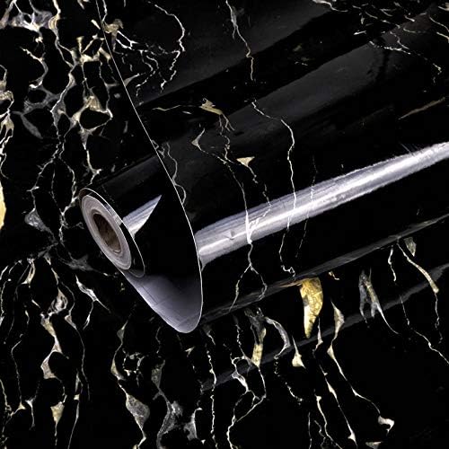Marble Yellow Contact Paper 24'' X 79'' Granite Self-Adhesive Roll ...