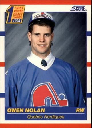 Amazon.com: 1990 Score Hockey Rookie Card (1990-91) #435 Owen Nolan ...