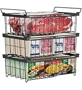 Amazon.com: iSPECLE Freezer Organizer Bins - Fit 10 to 20 Cu.FT Deep ...