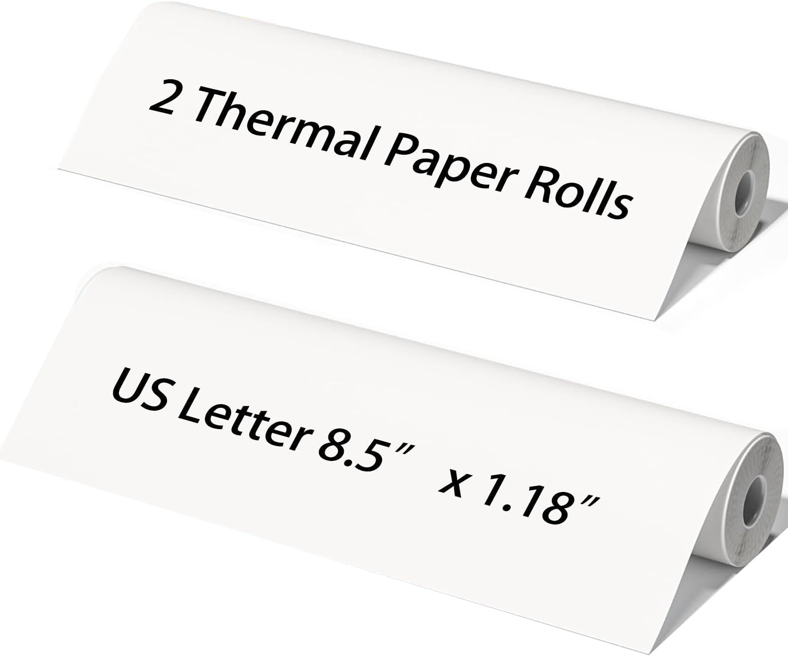 Amazon.com : 2 Rolls Thermal Paper Rolls for MT810 Portable Printer ...