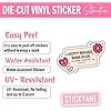 Amazon.com: STICKYAME (3pcs) Sm*tty Romance Sticker, Book Club Sticker ...