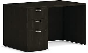 Amazon.com: HON MOD Executive Office Desk with Drawers, Modern Computer ...