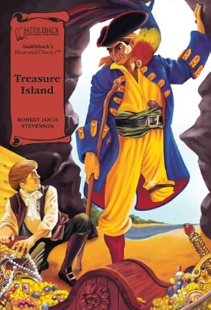 Treasure Island Graphic Novel (Illustrated Classics) eBook : Stevenson ...
